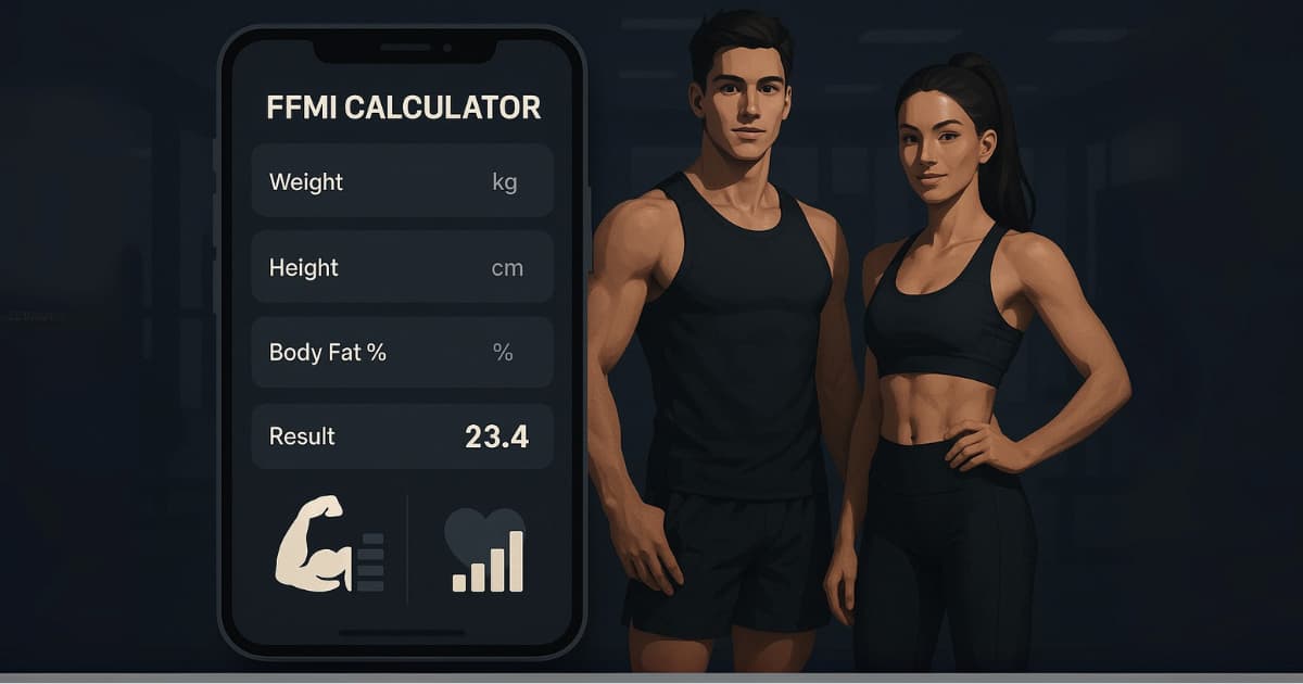 FFMI Calculator – Calculate Your Fat-Free Mass Index Online